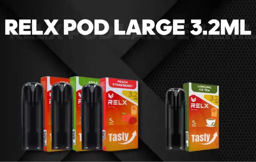 RELX Pod Large 3.2ml หัวพอต Relx รุ่นใหม่ปริมาณน้ำยาจุใจ
